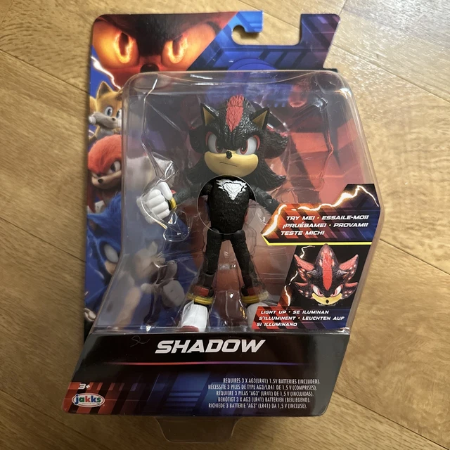 SONIC THE HEDGEHOG 3 Action Figures Light-Up Shadow 12cm £33.95 ...