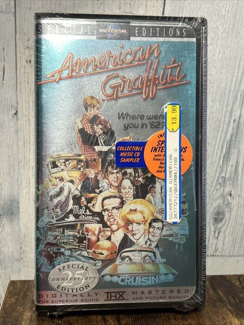 AMERICAN GRAFFITI (VHS, 1998, 25th Anniversary Special Edition ...