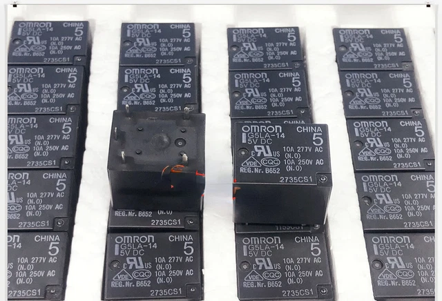 NEW 10PCS 5V Omron Relay G5LA-14 5VDC 10A 250VAC Power Relay EUR 36,25 ...