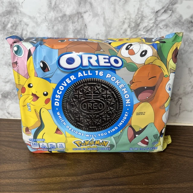 OREO X POKÉMON Limited Edition Chocolate Sandwich Cookies (15.25 Oz) £8 ...