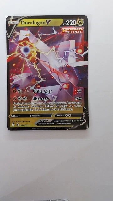DURALUGON V (EVS 122) Évolution Céleste Pokémon FRANCAIS 240318A EUR 2 ...