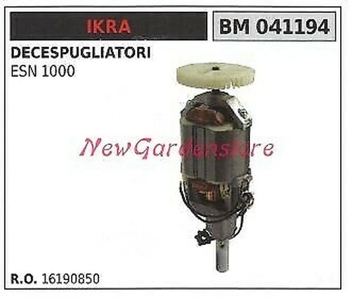 MOTOR ELEKTRISCH IKRA für Freischneider Esn 1000 041194 16190850 EUR 88 ...