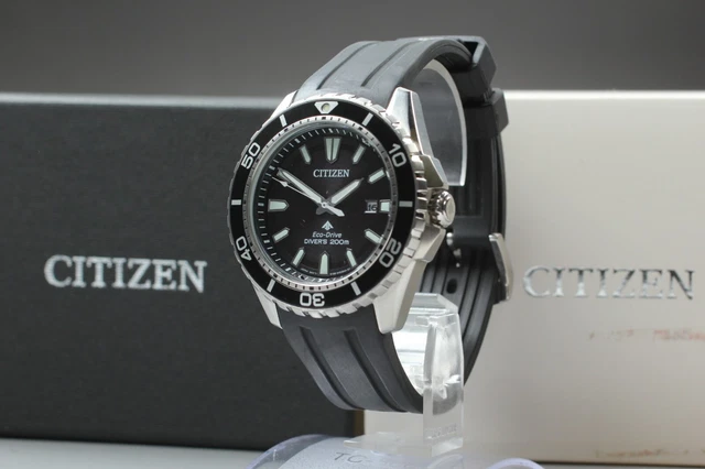 CITIZEN SOLAR ECO-DRIVE Divers 200M E168-S111501 Orologio da polso nero ...