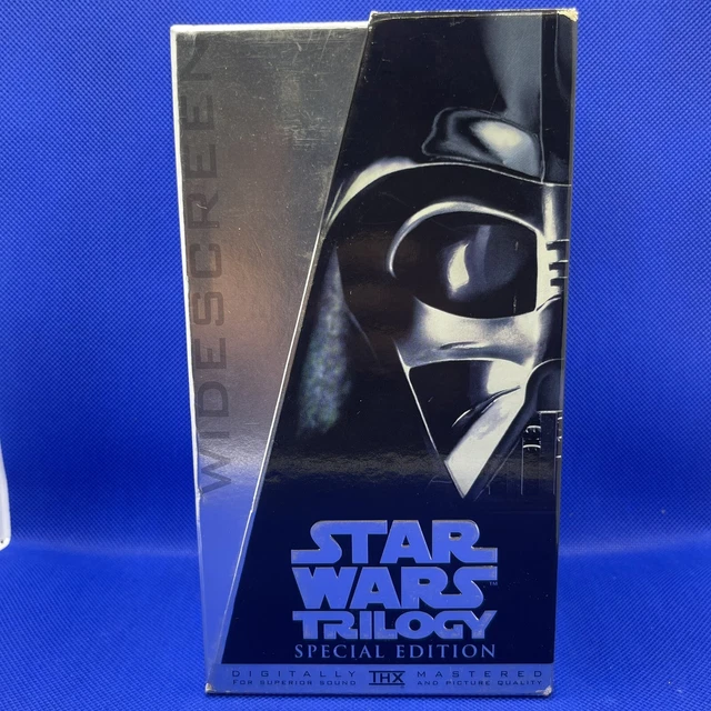 STAR WARS TRILOGY VHS Box Set, Special Edition Platinum Widescreen Edition Trio £3.79 - PicClick UK