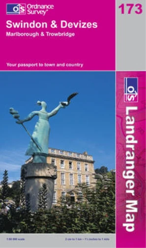 SWINDON AND DEVIZES, Marlborough and Trowbridge (Landranger Maps) (OS ...