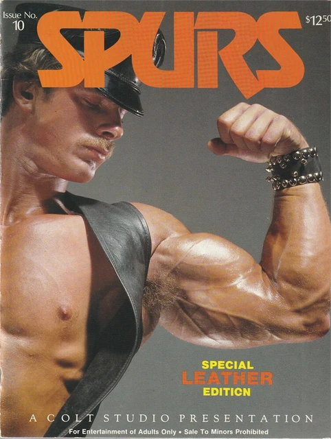 SPURS #10 COLT Studio Vintage Beefcake Bodybuilder Physique Lgbtq Gay ...