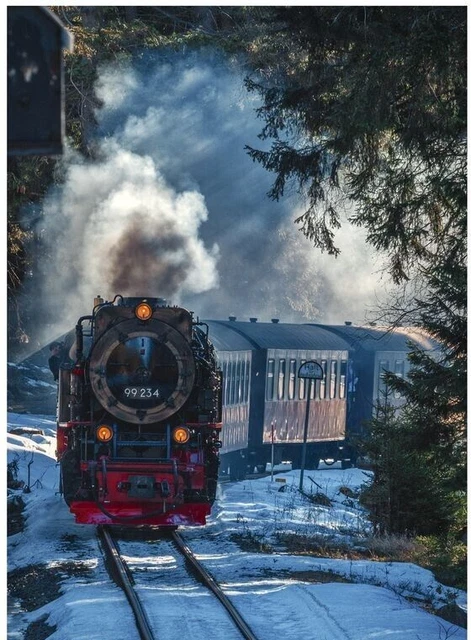 PLAQUE EN METAL train vapeur ancien 20X30 CM EUR 17,99 - PicClick FR