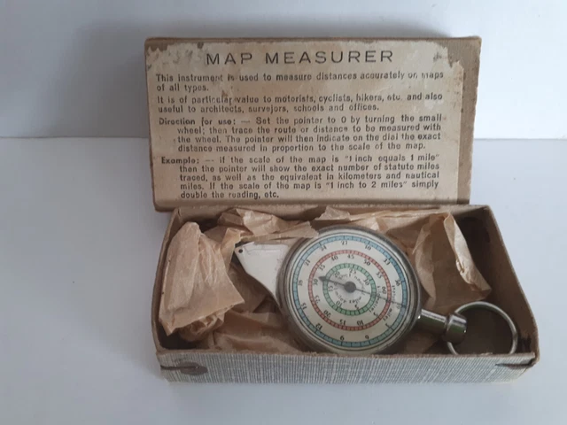 VINTAGE SCIENTIFIC MAP Reader for Maps . Used with originsl box . £10. ...