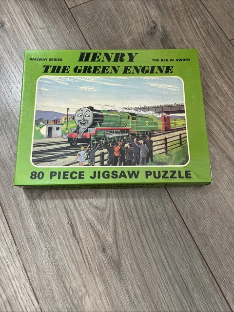VINTAGE HENRY THE Green Engine 80 Piece Jigsaw Puzzle (complete) £10.79 ...