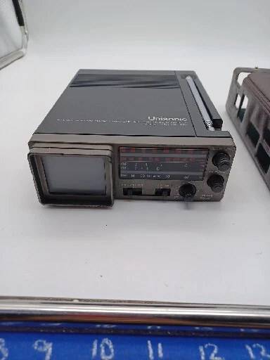 UNISONIC FM/AM 2 Band Radio-vhf/uhf All Channel Micro TV. Model No. XL ...