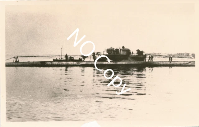 FOTO KRIEGSMARINE U Boot U441 Mannschaft an Deck Archiv Repro X144 EUR ...