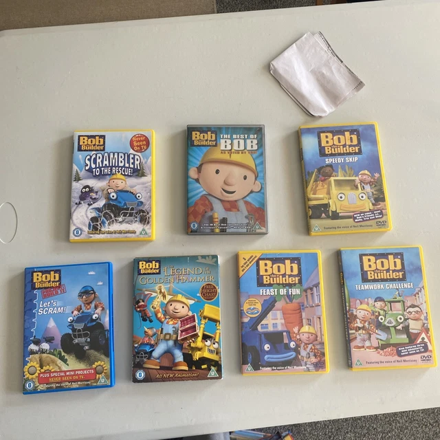 BOB THE BUILDER dvd bundle £20.00 - PicClick UK