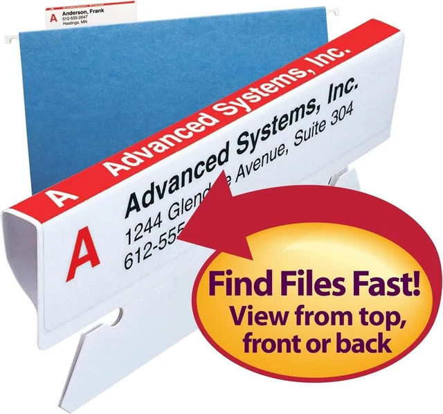 VIEWABLES COLOR LABELING System Refill Pack, 3 7/16" x 1 1/4", White ...