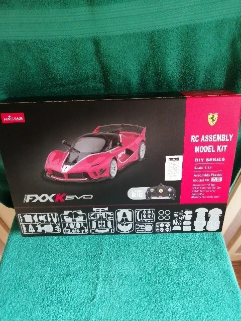 RASTAR FERRARI FXXK Evo RC Assembly Model Kit DIY Series. New Other ...