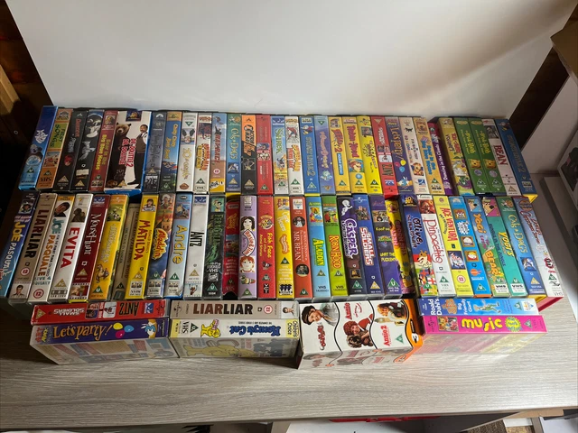 CHILDREN’S VHS BUNDLE 70+ Video Tapes £15.00 - PicClick UK