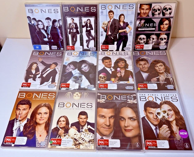 BONES COMPLETE SERIES Season 1 - 12 DVD Set PAL Region 4 $54.95 ...