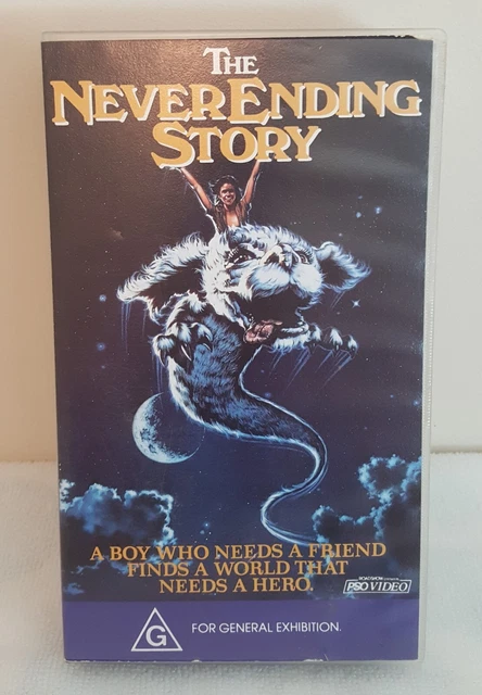 VINTAGE VHS THE Never-Ending Story 1984 Classic Film By Wolfgang ...
