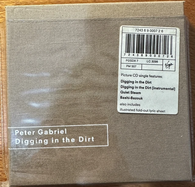 PETER GABRIEL, DIGGING in the Dirt, Box CD Single, VGC, CD $30.00 ...