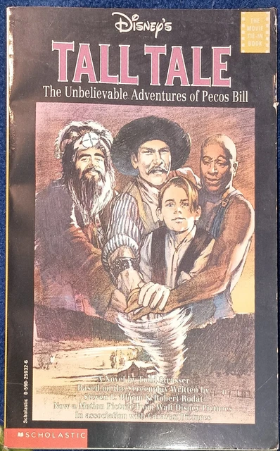 VTG DISNEYS TALL Tale Unbelievable Adventures Of Pecos Bill **Paperback ...