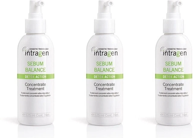 REVLON PROFESSIONAL INTRAGEN Sebum Balance Concentrate Treatment 3x125 ...
