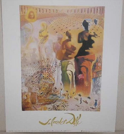AFFICHE - SALVADOR DALI - Hallucinogène Toréador - 30x24cm - Poster ...