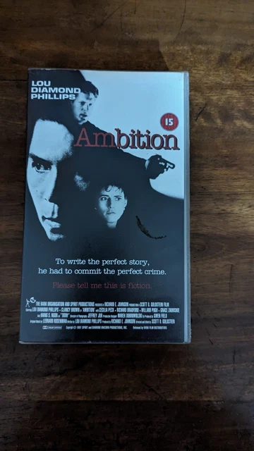 AMBITION VHS VIDEO Lou Diamond Phillips VCI RELEASE - UNUSUAL TAPE ...