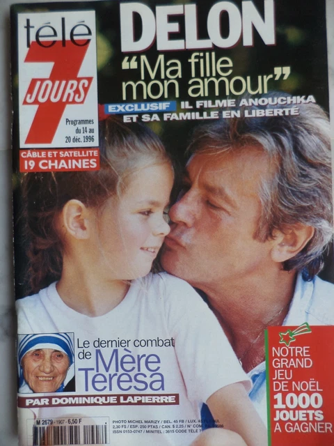 MAGAZINE &TÉLÉ 7 Jours" n° 1907 DELON Carrey MAY Dorothée Mère Teresa COCKER EUR 2,50 - PicClick FR