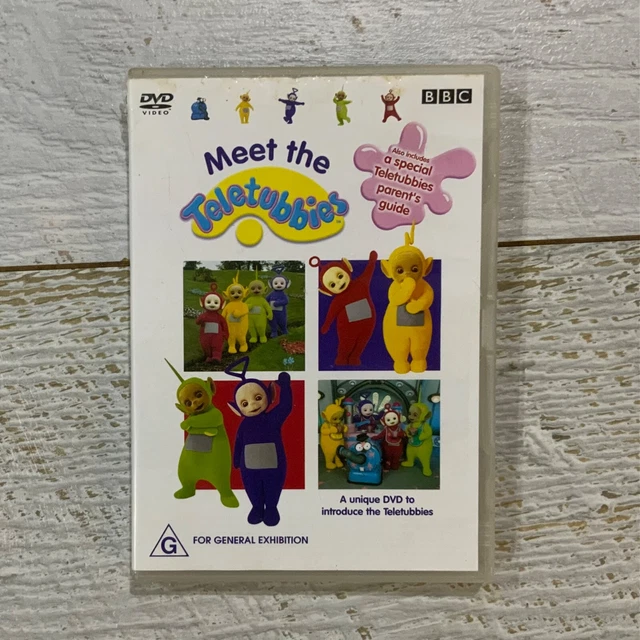 MEET THE TELETUBBIES DVD BBC - A UNIQUE DVD TO INTRODUCE THE ...