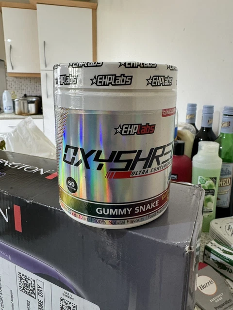 EHP LABS OXYSHRED 292g Gummy Snake £29.00 - PicClick UK
