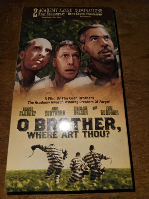 OH BROTHER WHERE Art Thou Home Video (VHS, 2001) Clooney / Goodman ...