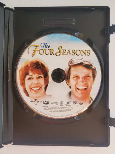 THE FOUR SEASONS DVD Alan Alda/Carol Burnett - 2005 Universal Studios ...
