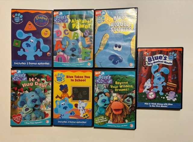 BLUE’S CLUES 7 DVD Lot Nickelodeon Nick Jr £25.96 - PicClick UK