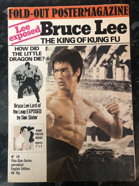 BRUCE LEE POSTER magazine . £11.12 - PicClick UK