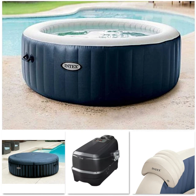 INTEX 28432 WHIRLPOOL Pure Spa Plus Bubble Massage Ø216x71cm für 6 ...