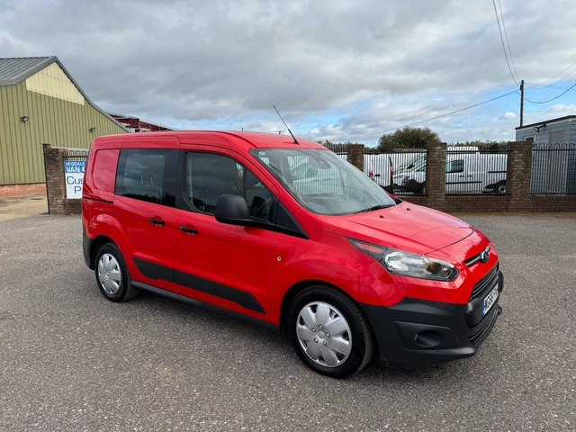 2016 FORD TRANSIT Connect 1.5 TDCi D/Cab Van CREW VAN EX FIRE SERVICE ...