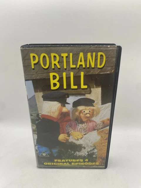 PORTLAND BILL 4 original episodes Rare Childrens VHS Video PAL £13.95 ...