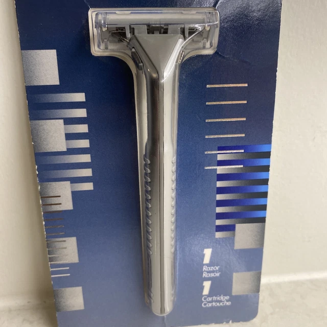 ORIGINAL GILLETTE SENSOR Excel Razor Metal Handle blade Shaver Made in ...