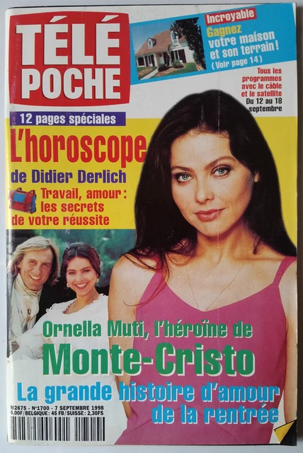 TÉlÉ Poche 7091998 Ornella Muti Sean Connery Horoscope Stars Eur 3 2008
