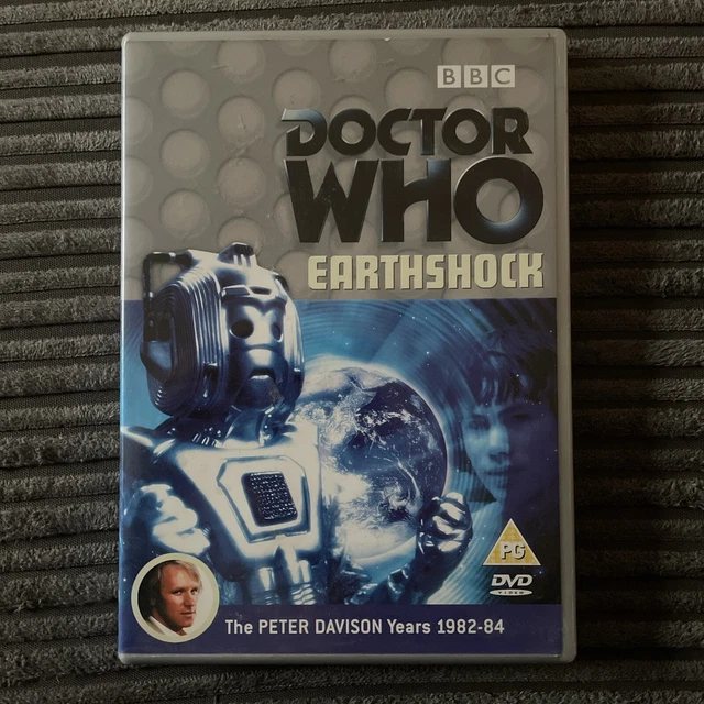 DOCTOR WHO: EARTHSHOCK ~ BBC DVD ~ Peter Davison ~ Region 2 UK Release ...