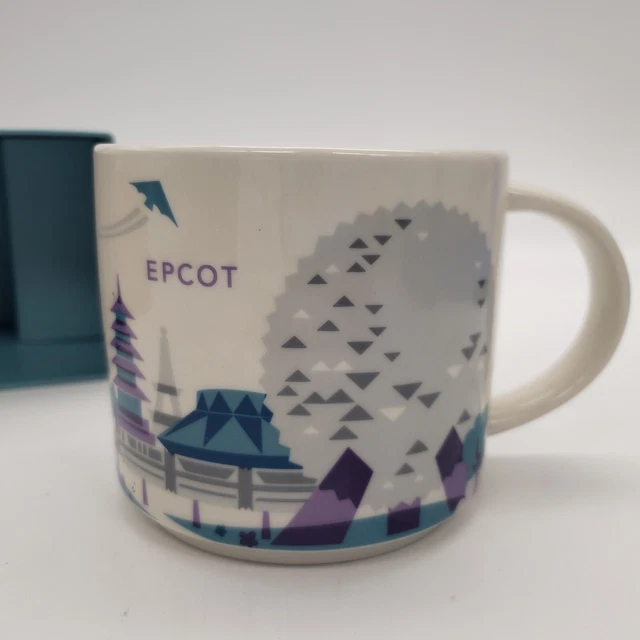 STARBUCKS YOU ARE Here Disney Parks Epcot Coffee Mug 14 Oz 2nd Version ...