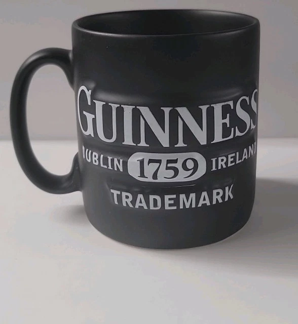 GUINNESS DUBLIN 3D Printed Mug Official Merchandise Exellent Condition ...