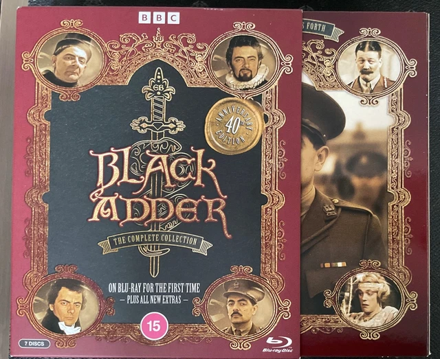BLACKADDER: THE COMPLETE Collection, BBC Blu-ray boxset. Free UK Post £ ...