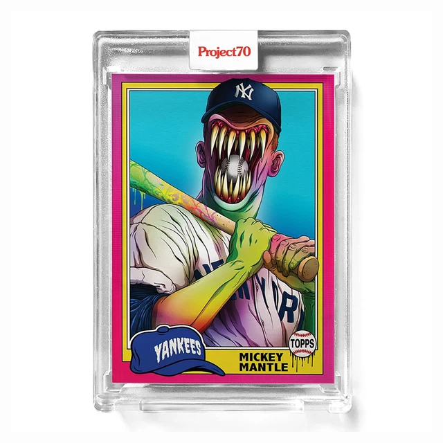 MLB TOPPS PROJECT70 Carte 935 Mickey Mantle Par Alex Pardee EUR 36,85 ...