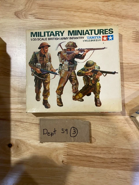 1/35 NIP TAMIYA MILITARY MINIATURES British ARMY INFANTRY FIGURES Japan ...