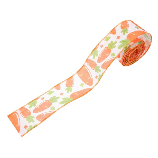 EASTER RIBBON FOR Crafts Gift Wrapping Wired Bunny Basket Ribbons $26. ...