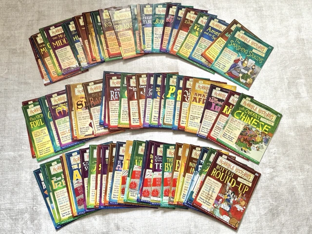 HORRIBLE HISTORIES MAGAZINE Complete Collection 1-80 Plus Extras £94.32 ...