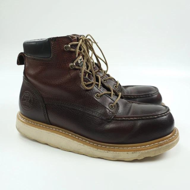 RED WING IRISH Setter Ashby Steel Toe Brown Leather Work Boots Mens 11 ...