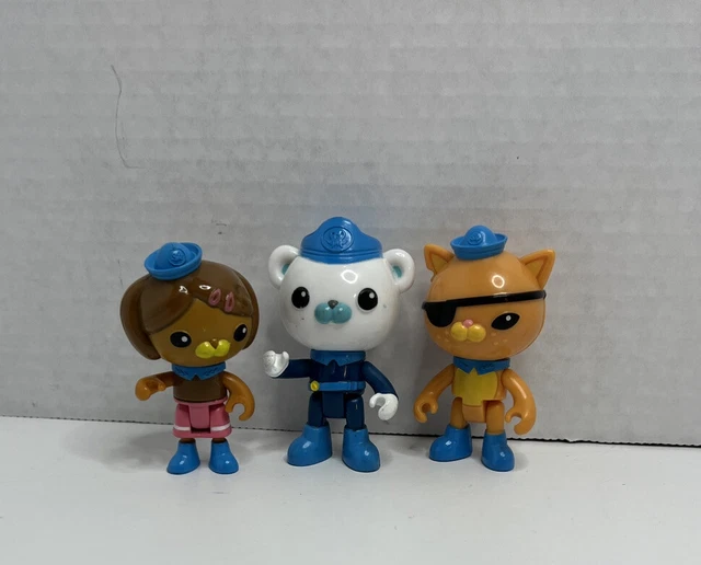 FISHER PRICE MATTEL Octonauts Figures Captain Barnacles Dashi Kwazii ...
