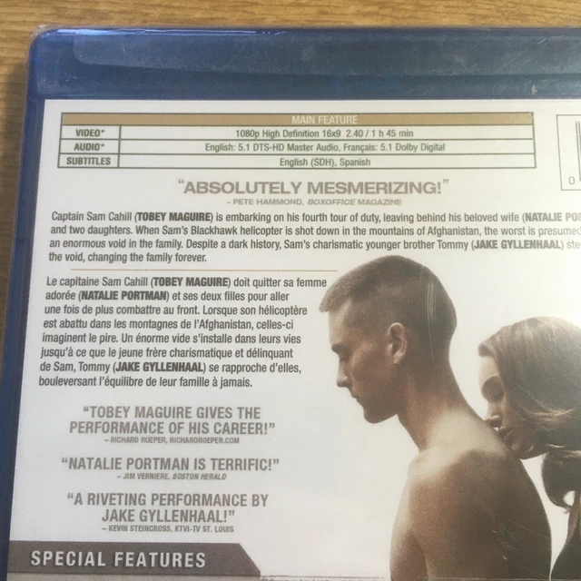 BROTHERS TOBEY MAGUIRE Jake Gyllenhaal Blu Ray Us Import Oop Sealed Unopened EUR 17,53 - PicClick IT