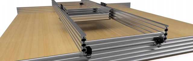 ROUTER SURFACING JIG Sled Linear Rail Router Milling EUR 649,59 ...